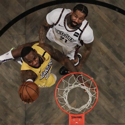 Lebron James Records Triple Double As Lakers Beat Kyrie Irving Nets
