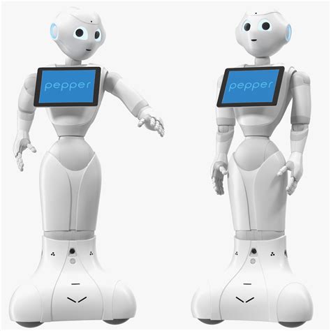 D Pepper Robot Rigged TurboSquid