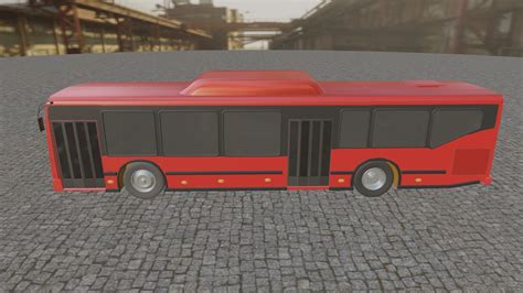 Dtc Bus Free 3d Model Cgtrader