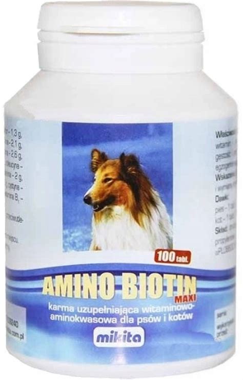 Mikita Amino Biotin Maxi Biotyna Dla Psa Szt Allegro Pl