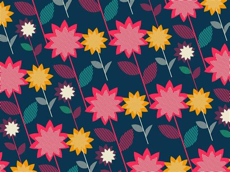 Abstract Colorful Seamless Floral Pattern Background 23815099 Vector Art At Vecteezy