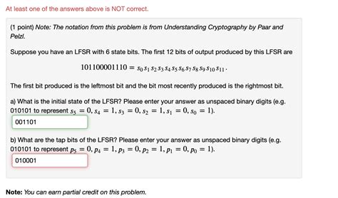 Solved 1 Point Note The Notation From This Problem Is