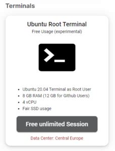 Linux Root Terminal On Vocon Cloud How To Save Your Image And Re Launch A Container Based On