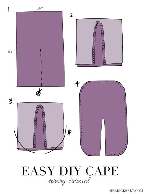 Diy Poncho Template