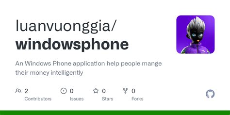 github luanvuonggia windowsphone an windows phone application help