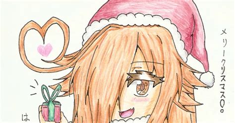 オリキャラ うちの子『ルチア』サンタ プレゼント🎄🎁 ユキうちの子大好きマンのイラスト Pixiv