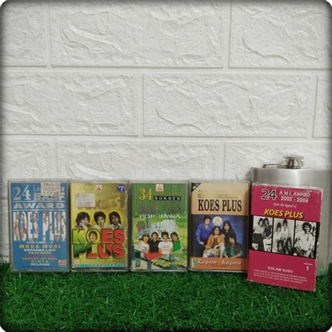 Jual Kaset Pita Jadul Original Koes Plus Paket 5 Album Cover Mulus