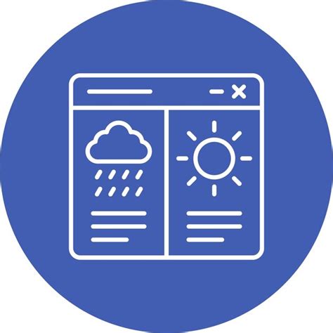Premium Vector Forecast Icon