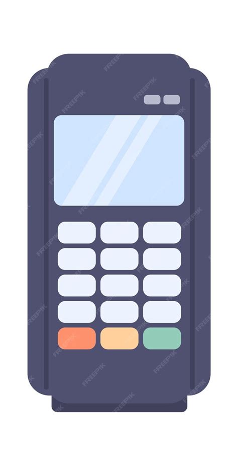 premium vector bank terminal icon vector illustration