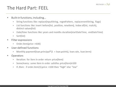 Dmn As A Decision Modeling Language Method And Style