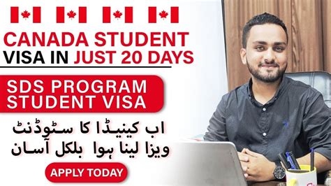 Canada Study Visa Get In Just 20 Days Sds Program Canada Student