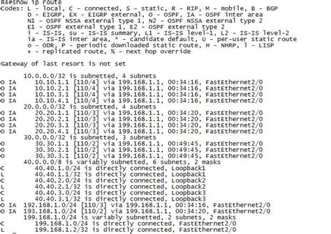Ccna Exam Certification Ospf Configuration With Multiple Area