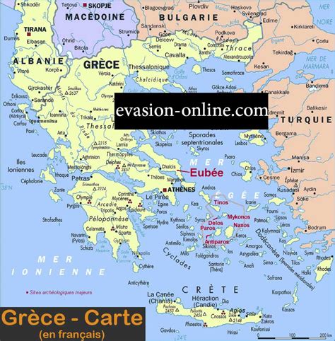 Grèce Carte et plan Voyage Carte Plan
