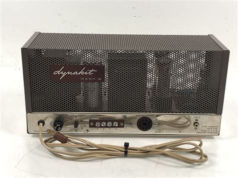 Vintage Dynaco Dynakit Mark Iv Mono Tube Power Amplifier Reverb Uk