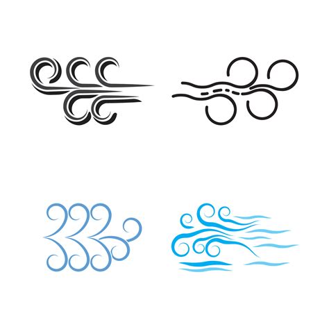 Wind Icon Vector Illustration Design Vector Art At Vecteezy