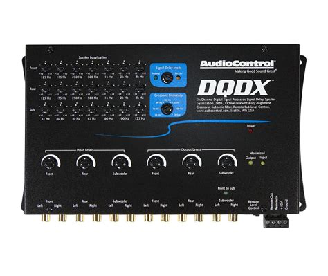 Customer Reviews AudioControl 6 Channel Digital Signal Processor With EQ Signal Delay And