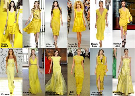 Frills And Thrills The Yellow Dress Trend