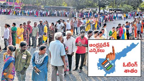 Ap Election Voter Turnout ఆంధ్రప్రదేశ్‌ అసెంబ్లీ ఎన్నికలు జిల్లాల