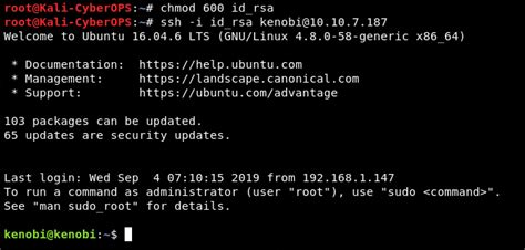 Tryhackme — Kenobi Task 1 Deploy The Vulnerable Machine By
