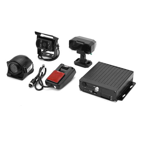 Vehicle CCTV Adas DMS Ai 4CH 1080P SD Mobile DVR Mdvr Kit with GPS 4G ...