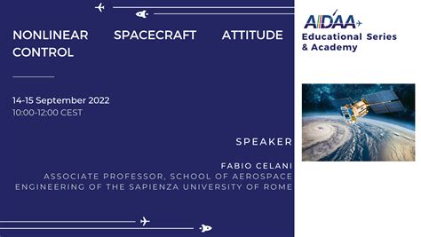 nonlinear spacecraft attitude control aidaa