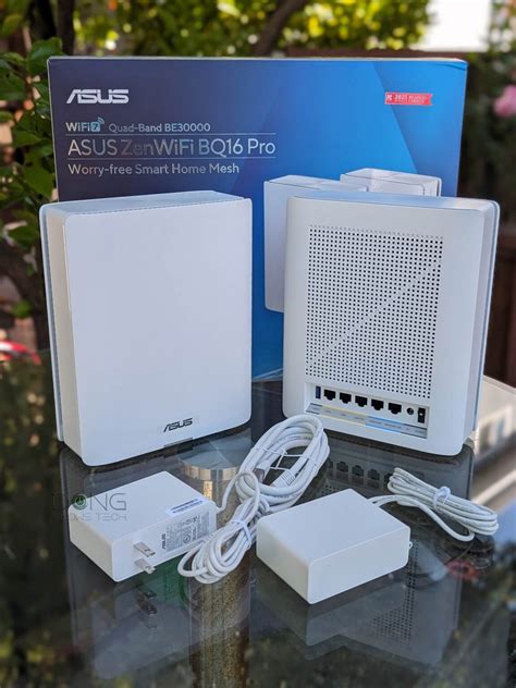 Asus Zenwifi Bq Pro Review Solid Wi Fi Mesh Power Dong Knows Tech
