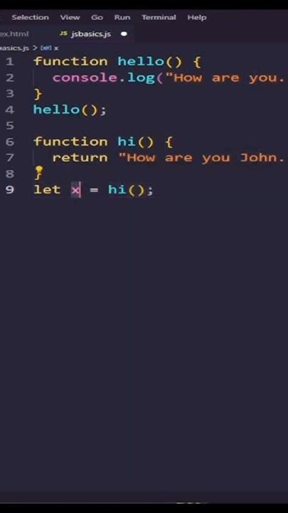 Function Return Statement Shorts Youtube