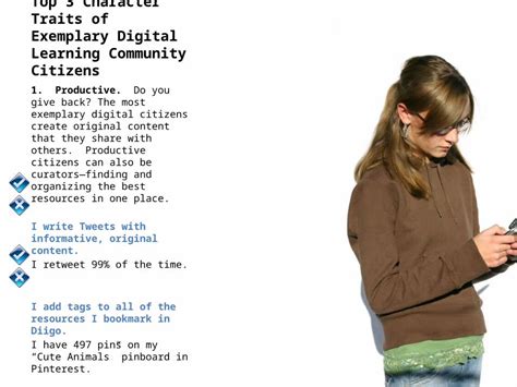 Pptx Top 3 Character Traits Of Exemplary Digital Learning Dokumentips