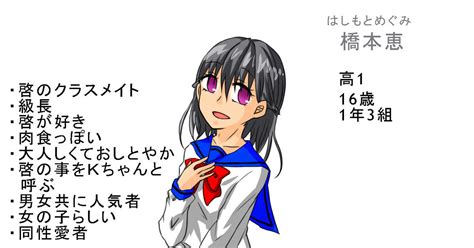 オリジナル オリキャラ57『橋本恵』 驢馬果実のイラスト Pixiv