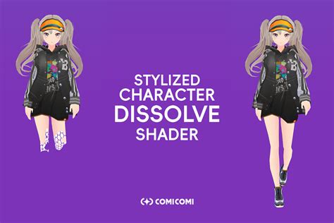 【released】 Stylized Character Dissolve Shader Stylized Shader