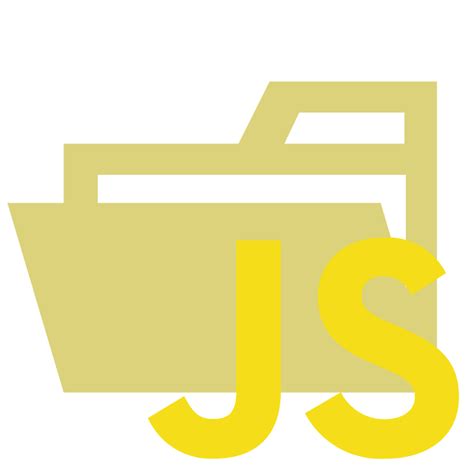 Folder Type Js Opened Free Vector Icons On