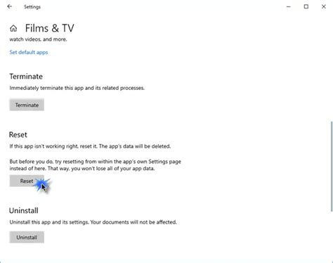 Movies Tv App Freezing Not Working Or Opening On Windows