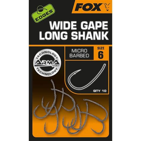 Hameçon Fox Edges Armapoint Super Wide Gape Long Shank