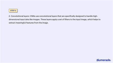 SOLVED In Image Recognition Problems Why Do We Use CNN Instead Of