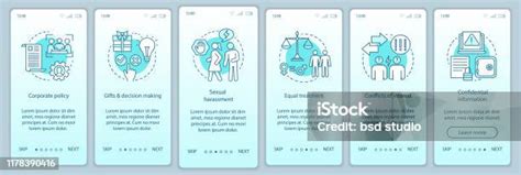 Csr オンボーディング モバイル アプリ ページ画面ベクトル テンプレート Guiのベクターアート素材や画像を多数ご用意 Gui