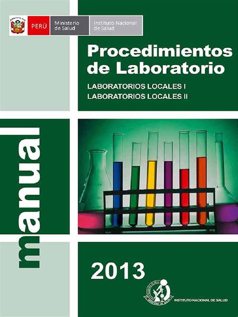 Manual De Procedimientos De Laboratorio Clínico Pdf Esterilización