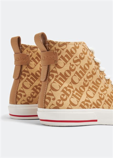 See By Chloé Aryana Sneakers For Women Brown In Uae Level Shoes