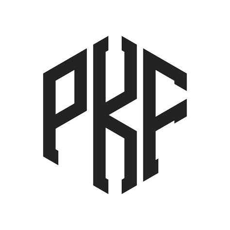 Premium Vector Pkf Logo Design Initial Letter Pkf Monogram Logo Using