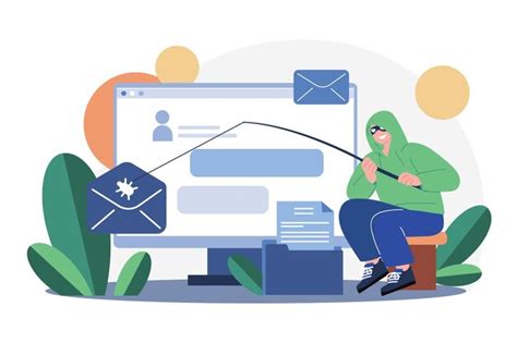 Premium Vector Cybersecurity Developer Illustration Concept