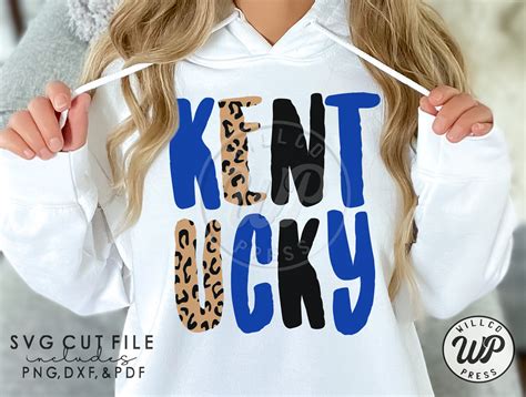 Kentucky Graffiti Svg Cheetah Print Svg Files For Cricut Etsy