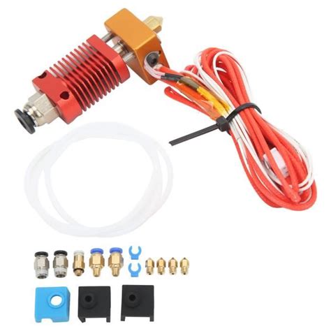 Mxzzand kit Hotend d imprimante D Kit Hotend assemblé pour Ender avec raccords pneumatiques