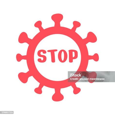 바이러스 위험에 주의 하는 서명 코로나바이러스를 금지하는 표지판 세균의 전염을 중단하는 개념 0명에 대한 스톡 벡터 아트 및 기타 이미지 Istock
