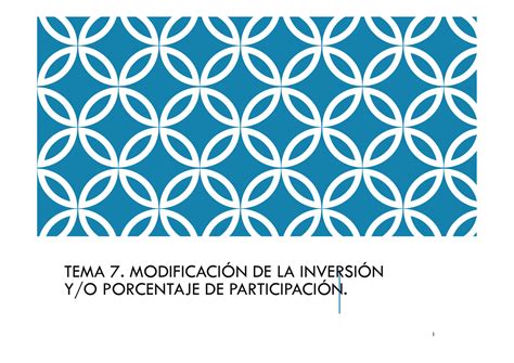 Tema 7 diapositivas CONTABULIDAD TEMA 7 MODIFICACIÓN DE LA