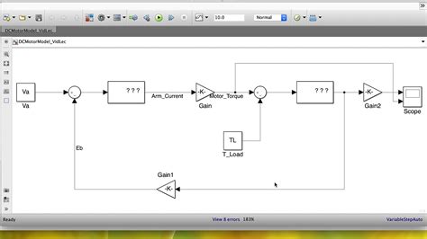 DC Motor Model In Simulink Lec 02 YouTube