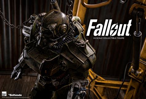 Fallout T 60 Power Armor Camouflage 1 6 Scale Figure By Threezero The