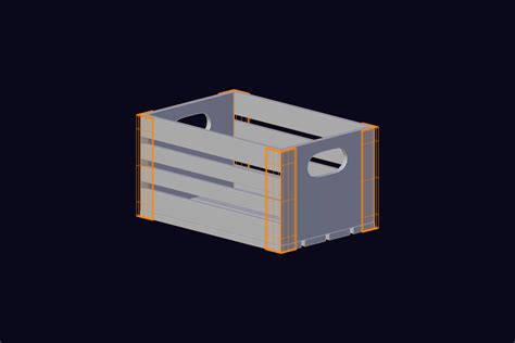 Crate Container 3d Model Cgtrader