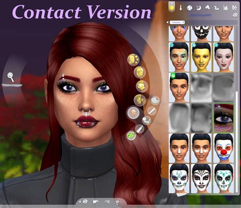 Mod The Sims Wide Pupil Eyes White Or Black Sclera Infant Update