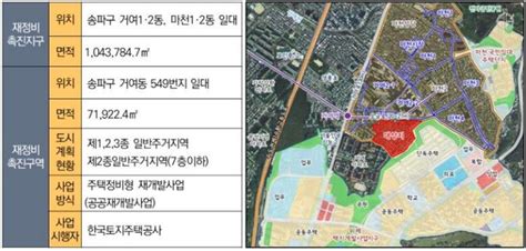 강남3구 유일 공공재개발 거여새마을 시공사 선정 나선다