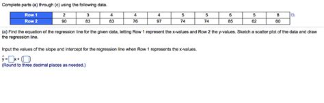 Solved Complete Parts A Through C Using The Following
