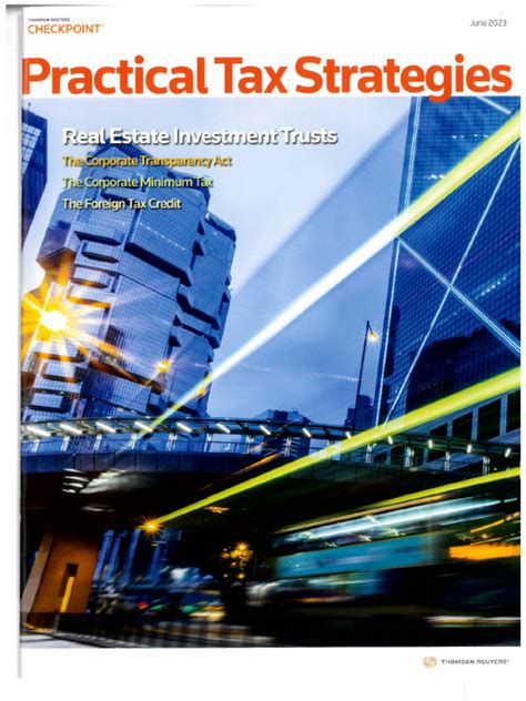 Practical Tax Strategies Pdf
